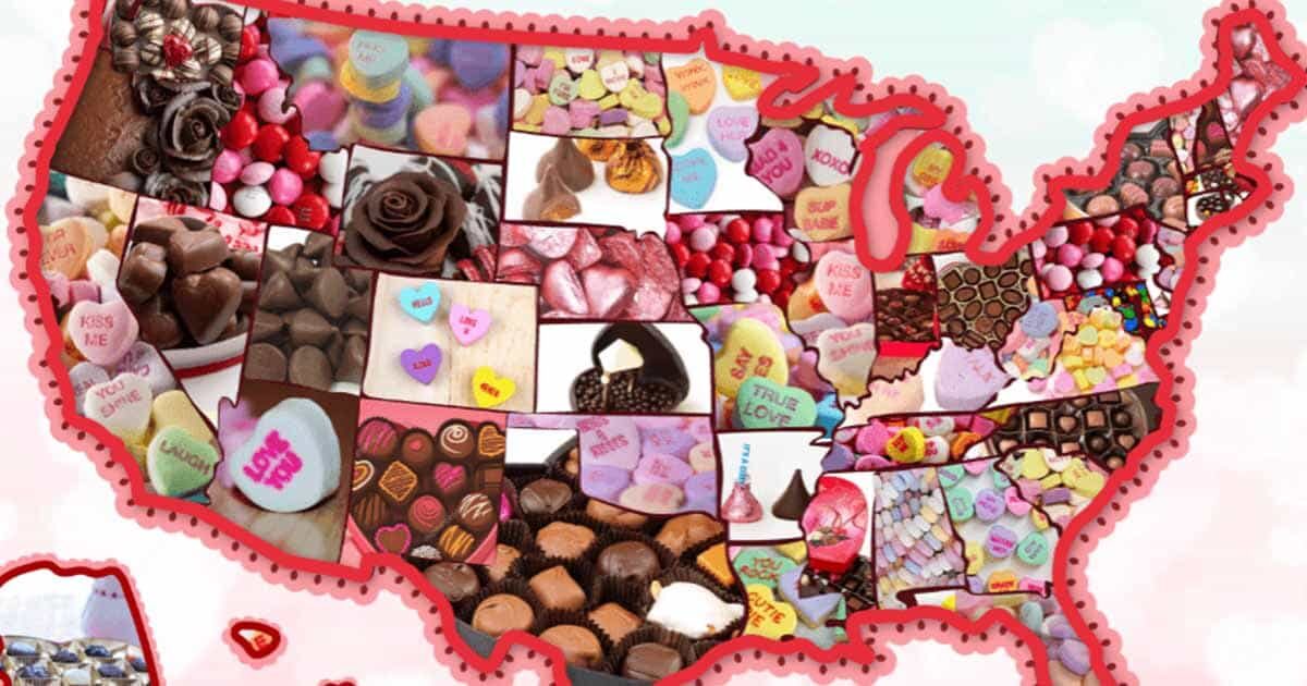 The 3 Most Popular Valentine's Candies in Massachusetts