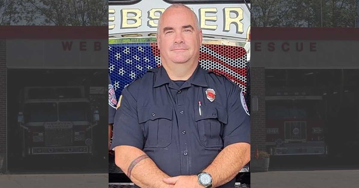 Details of Memorial for Webster Firefighter Paul Cloutier Announced