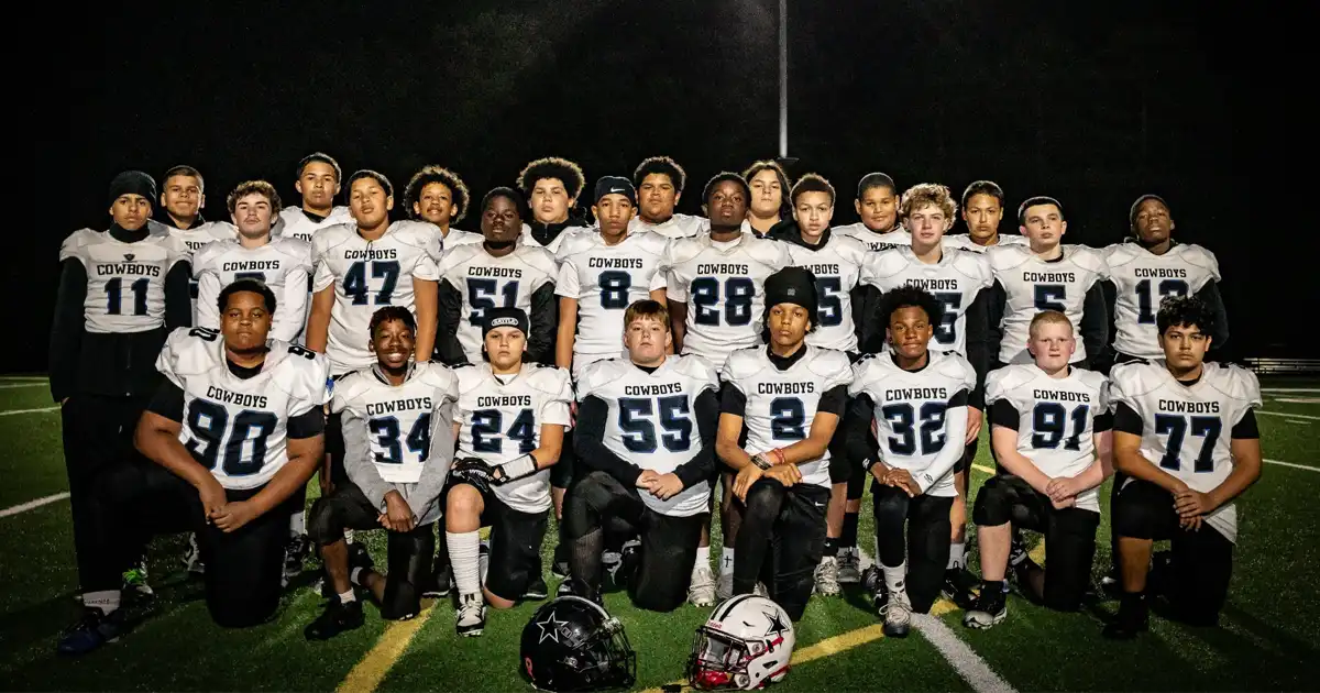 Worcester Cowboys 12 and Under Team Dominates Playoff Opener